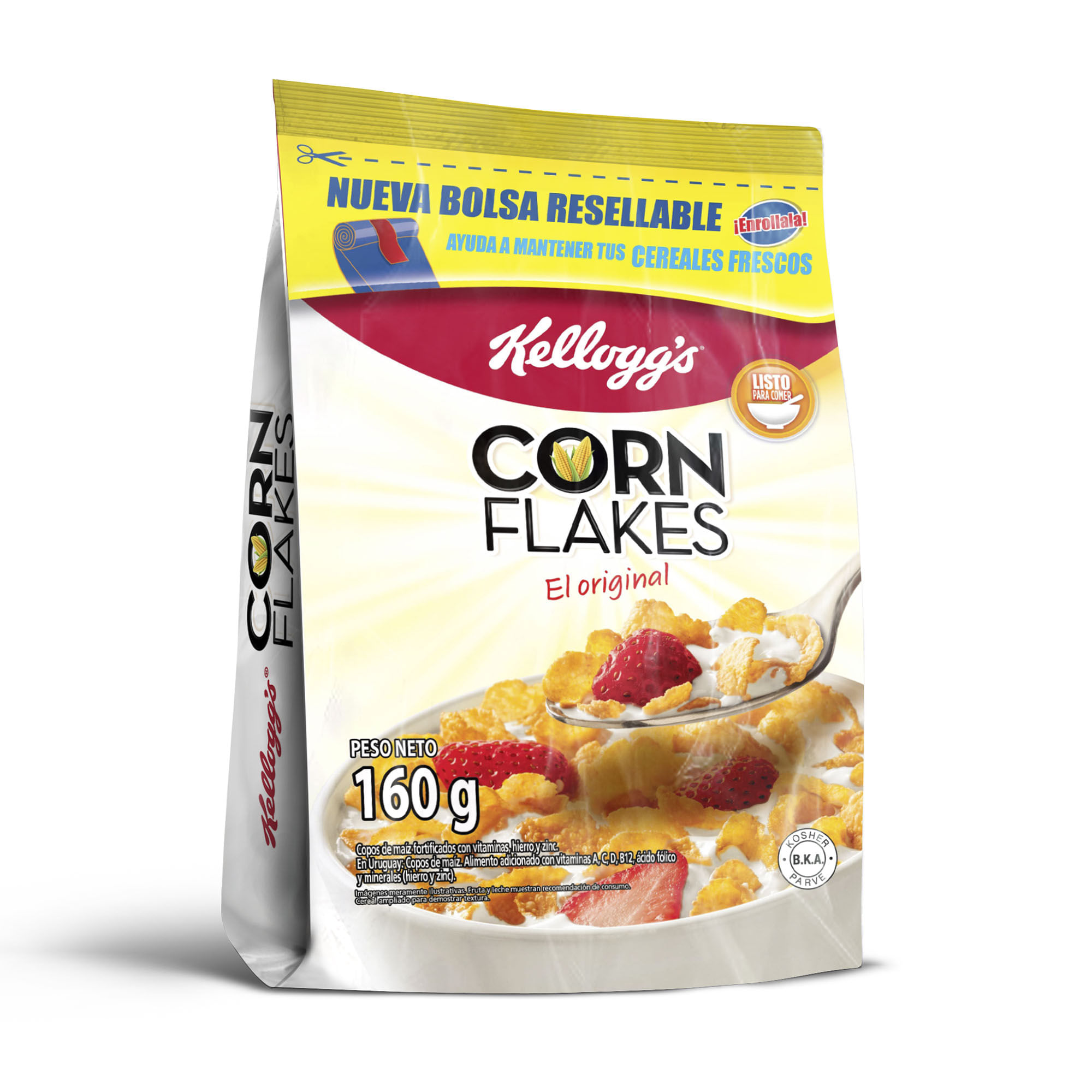 Copos de maíz Corn Flakes 160 g. - Carrefour