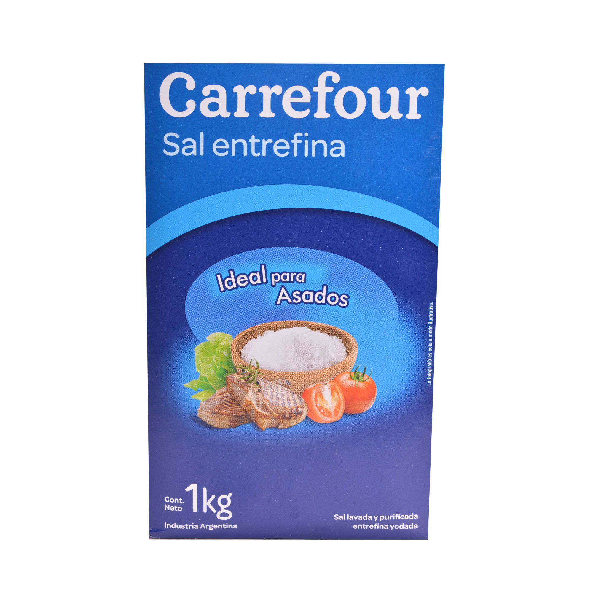 Sal entrefina Carrefour 1 kg. - Carrefour