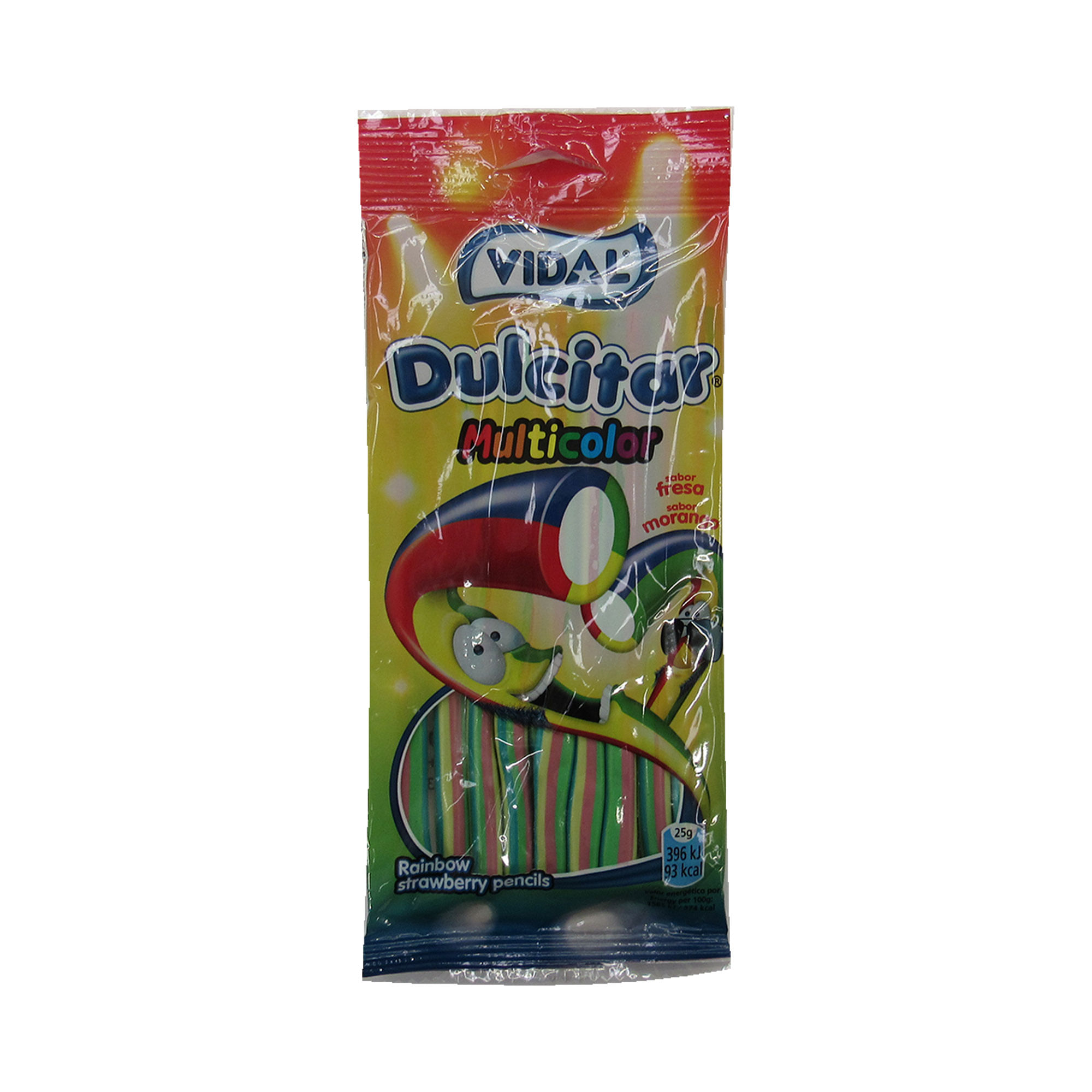 Dulce regaliz dulcitar multicolor Vidal 100 g. - Carrefour