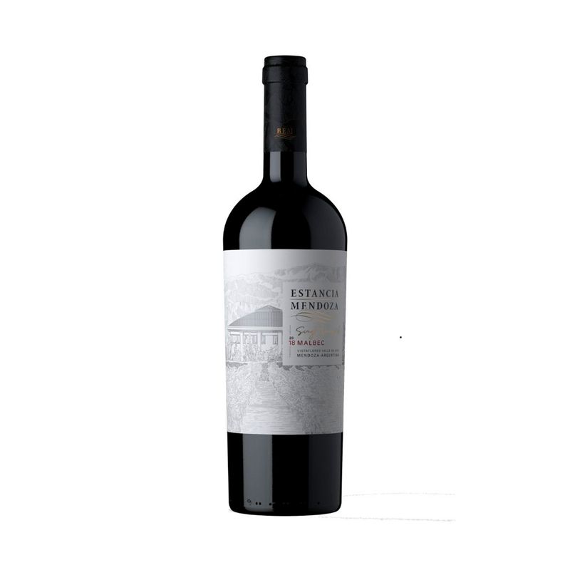Vino tinto malbec Estancia Mendoza single vineyard 750 cc. - Carrefour