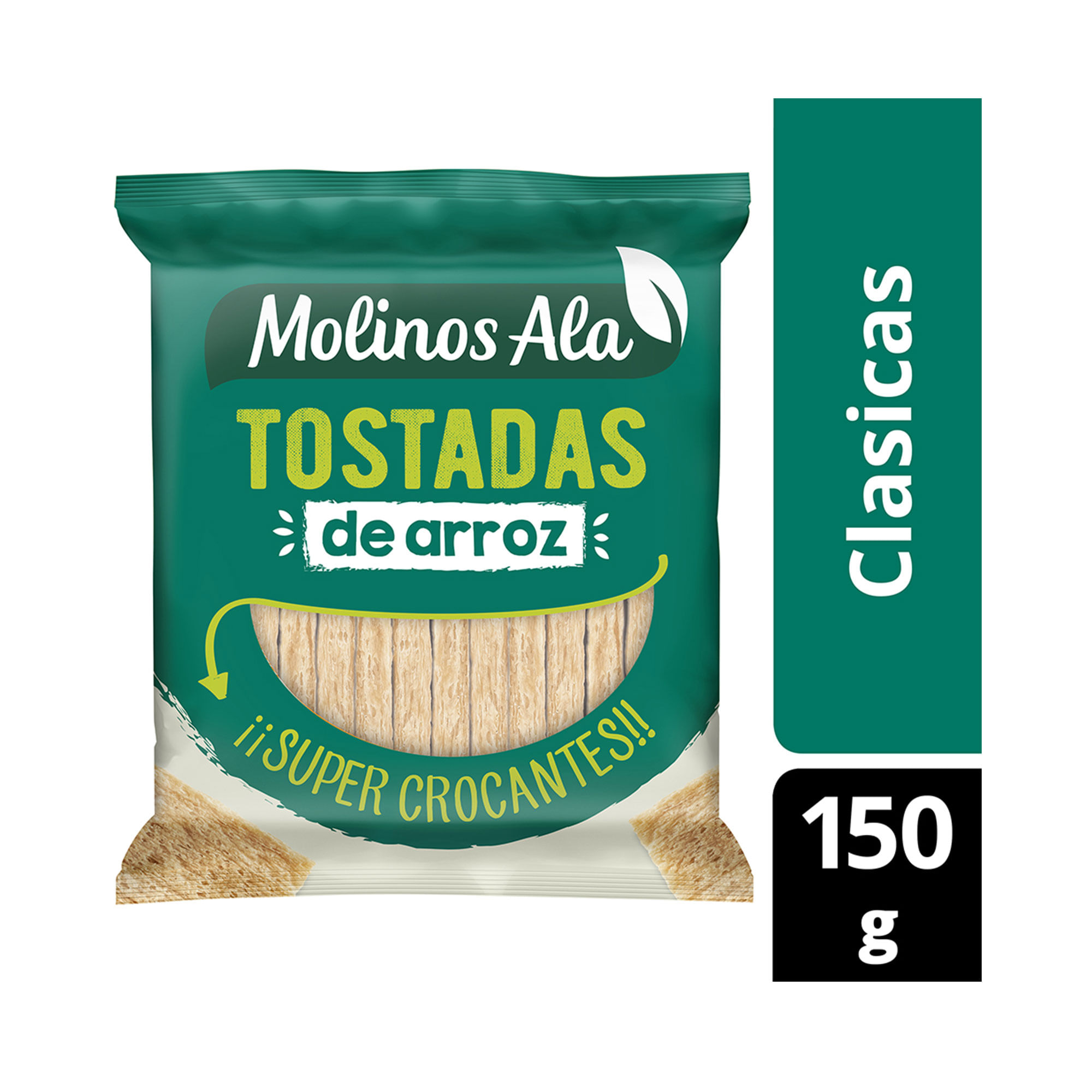 Tostadas de arroz Molinos Ala clasicas 150 g. - Carrefour
