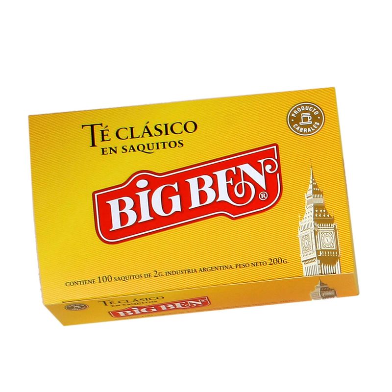 Té en saquitos Big Ben x 100 uni - Carrefour