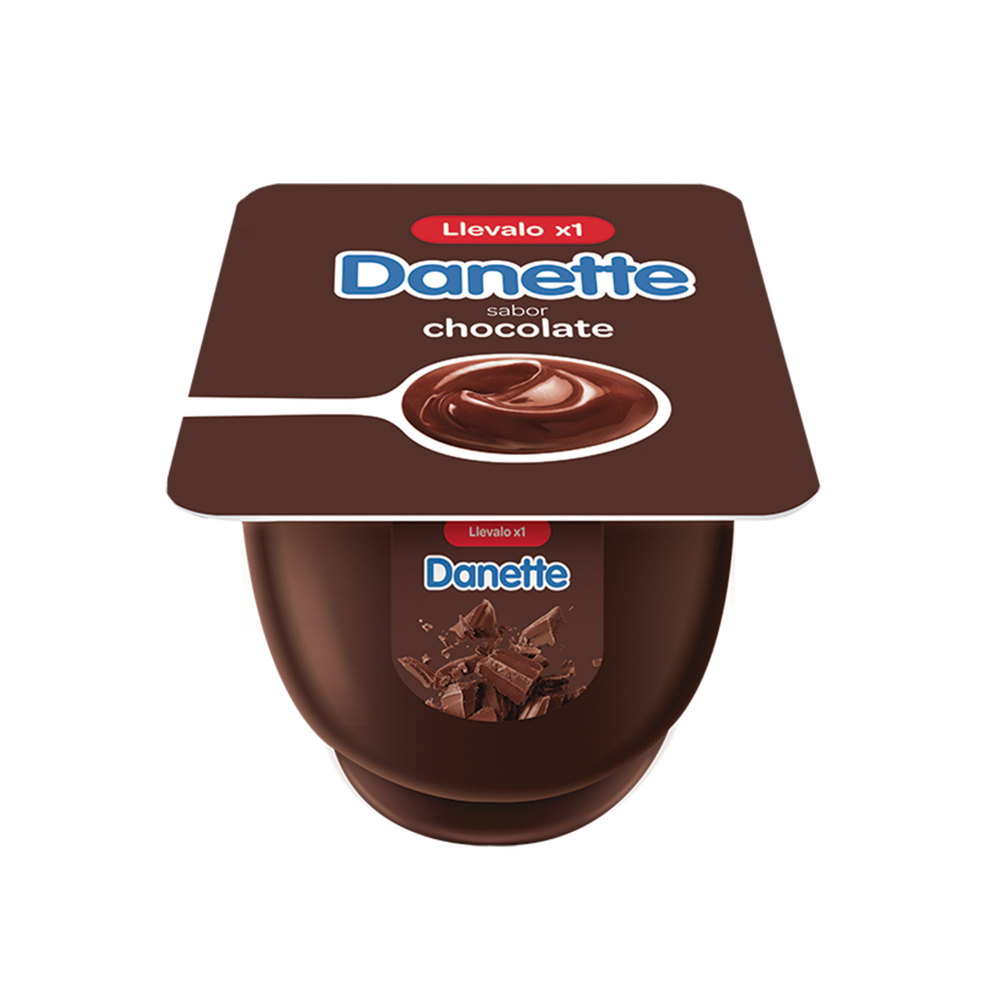 Postre Danette chocolate pote 95 g. - Carrefour
