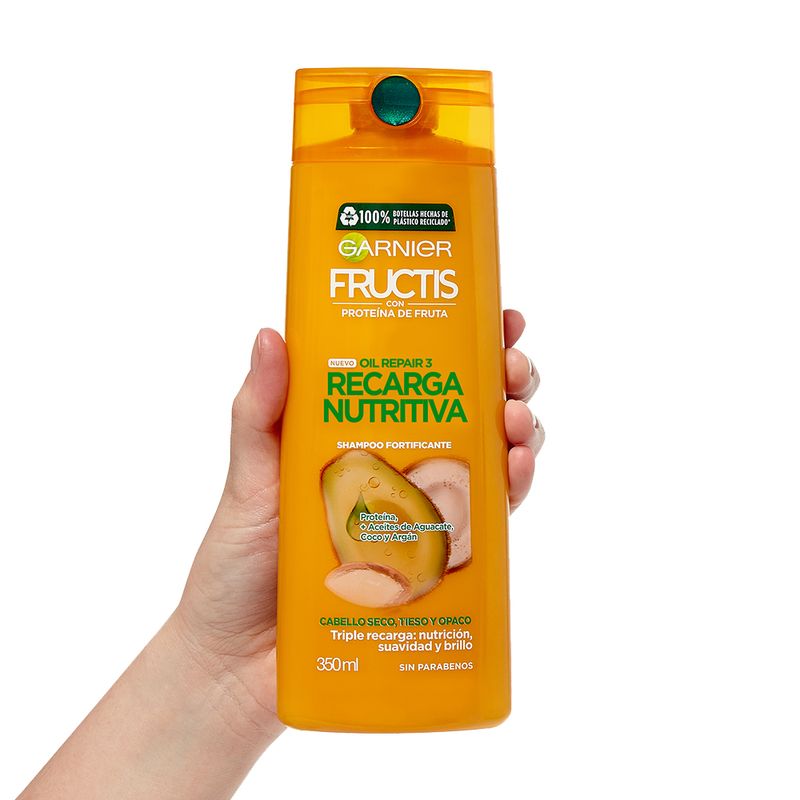 Shampoo Garnier Recarga Nutritiva Fructis 350 Cc Carrefour