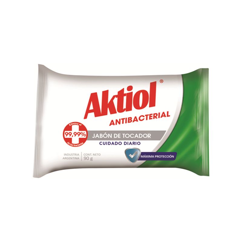 Jabón de tocador Aktiol antibacterial 90 g. - Carrefour