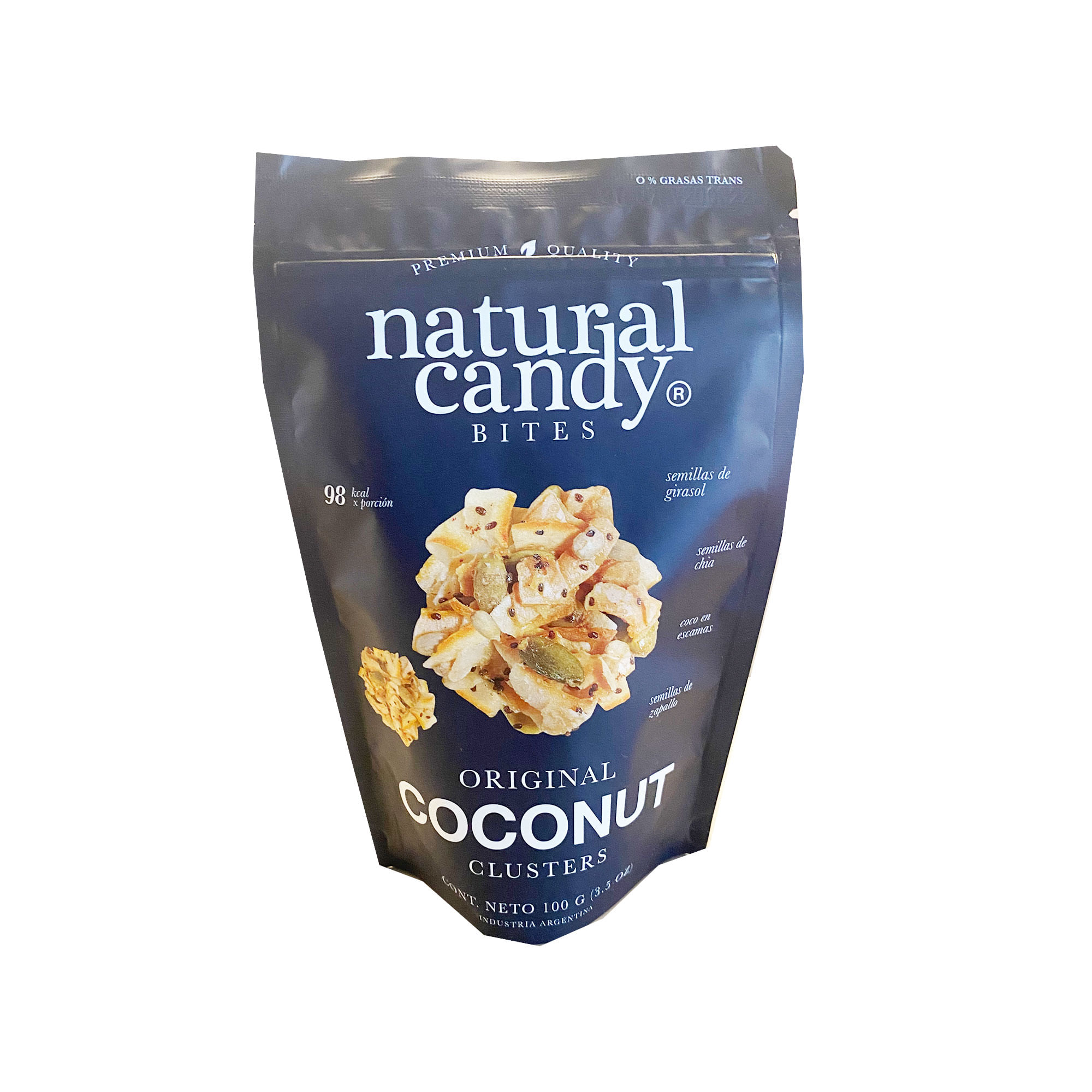 Coconut Natural Candy original doy pack 100 g. - Carrefour