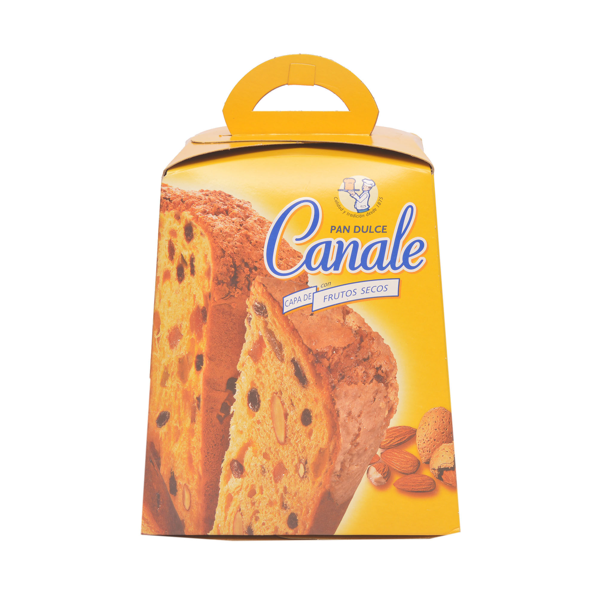 Pan dulce Canale con capa frutos secos 700 g. - Carrefour