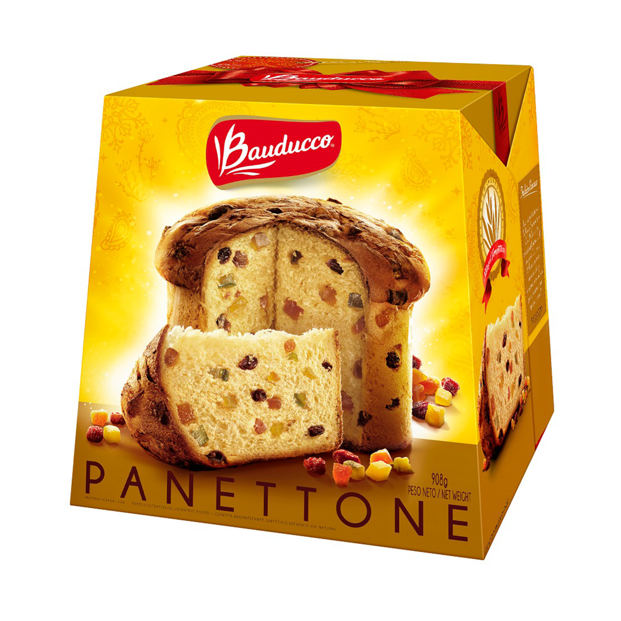 Panettone Bauducco con frutas 908 g. - Carrefour