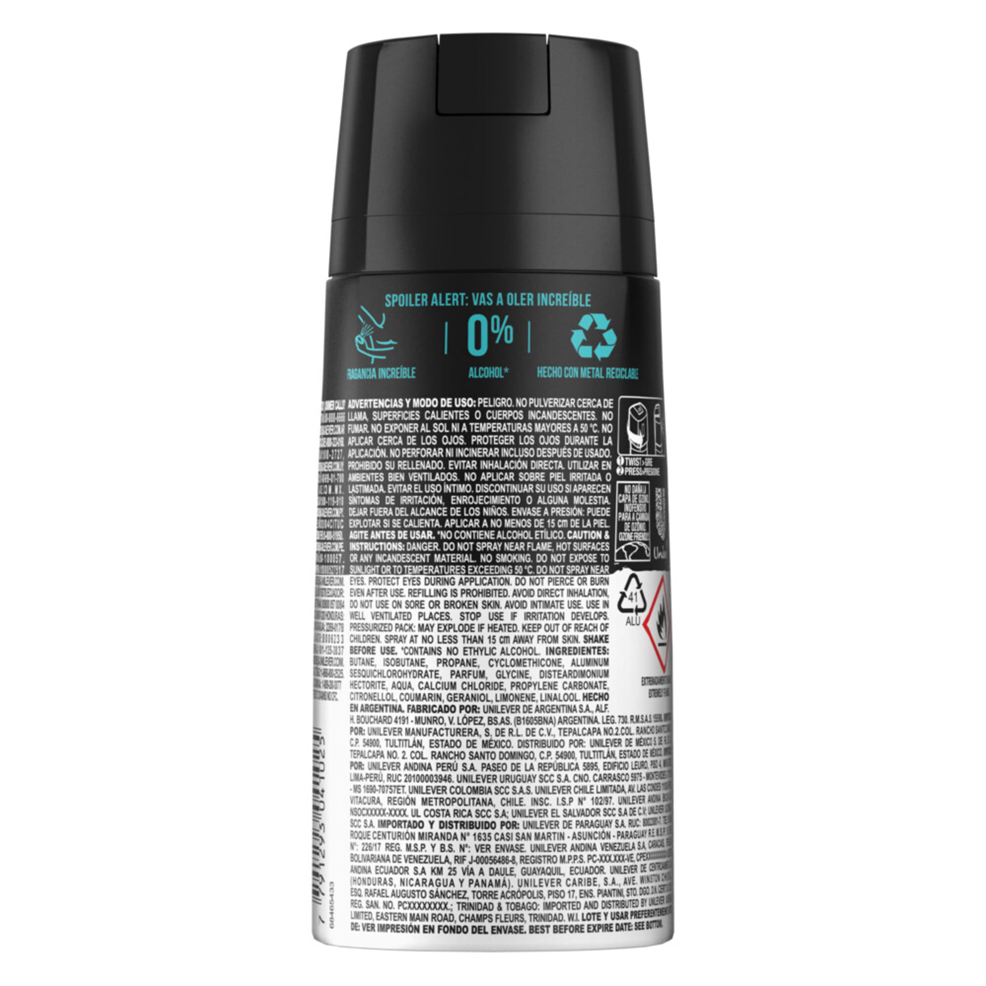 Desodorante Antitranspirante Axe Apollo 152 ml