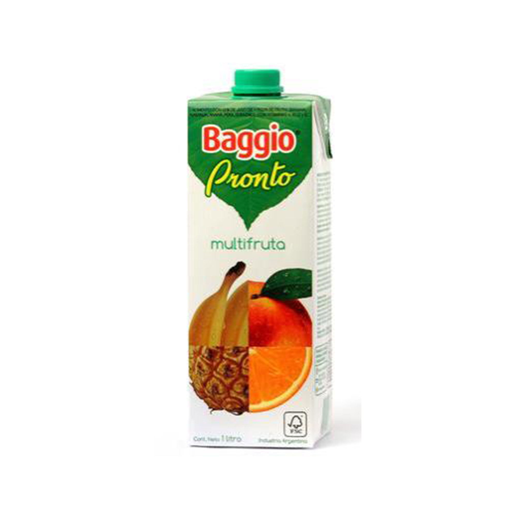 Jugo natural Baggio pronto multifrutal 1 l. - Carrefour