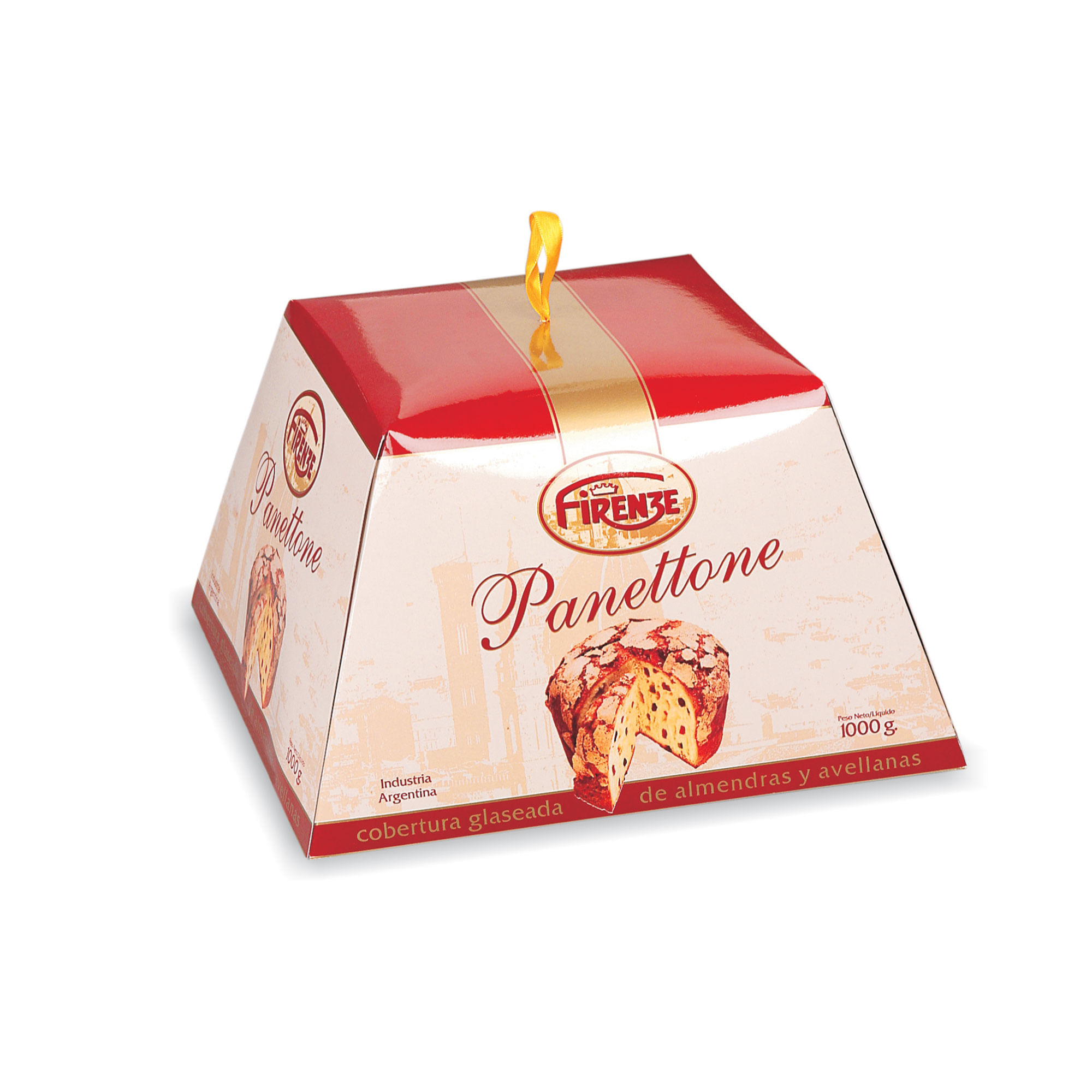 Panettone Firenze con frutas caja 1 kg. - Carrefour