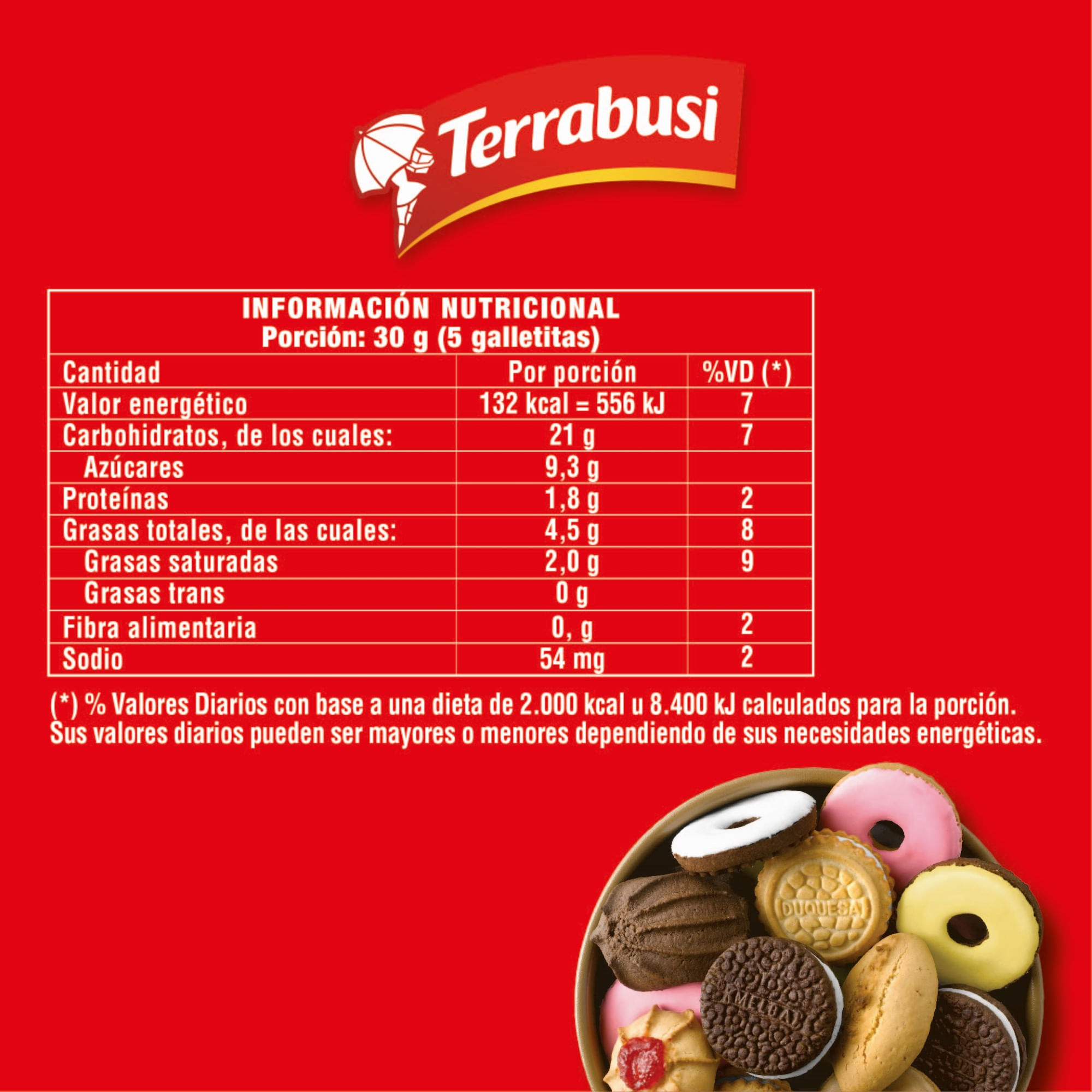 Galletitas Terrabusi variedad clásicas 410 g. - Carrefour