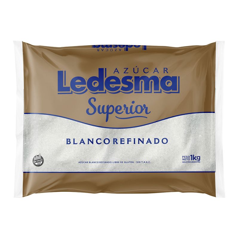 Azúcar Ledesma molida superior bolsa 1 kg. - Carrefour