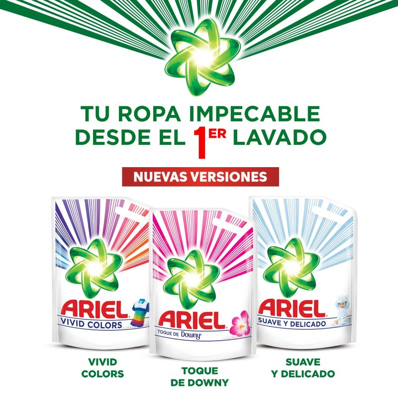 Jabón líquido para ropa Ariel colores vivos 3 l. - Carrefour
