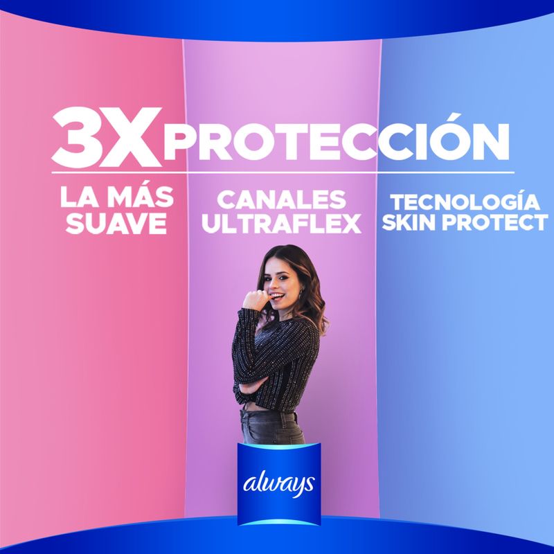 Toallitas femeninas Always triple protección suave x 8 uni - Carrefour