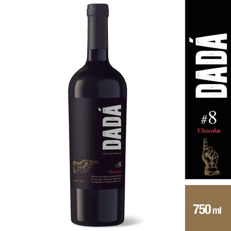 Vino tinto Dadá 8 chocolate 750 cc. - Carrefour