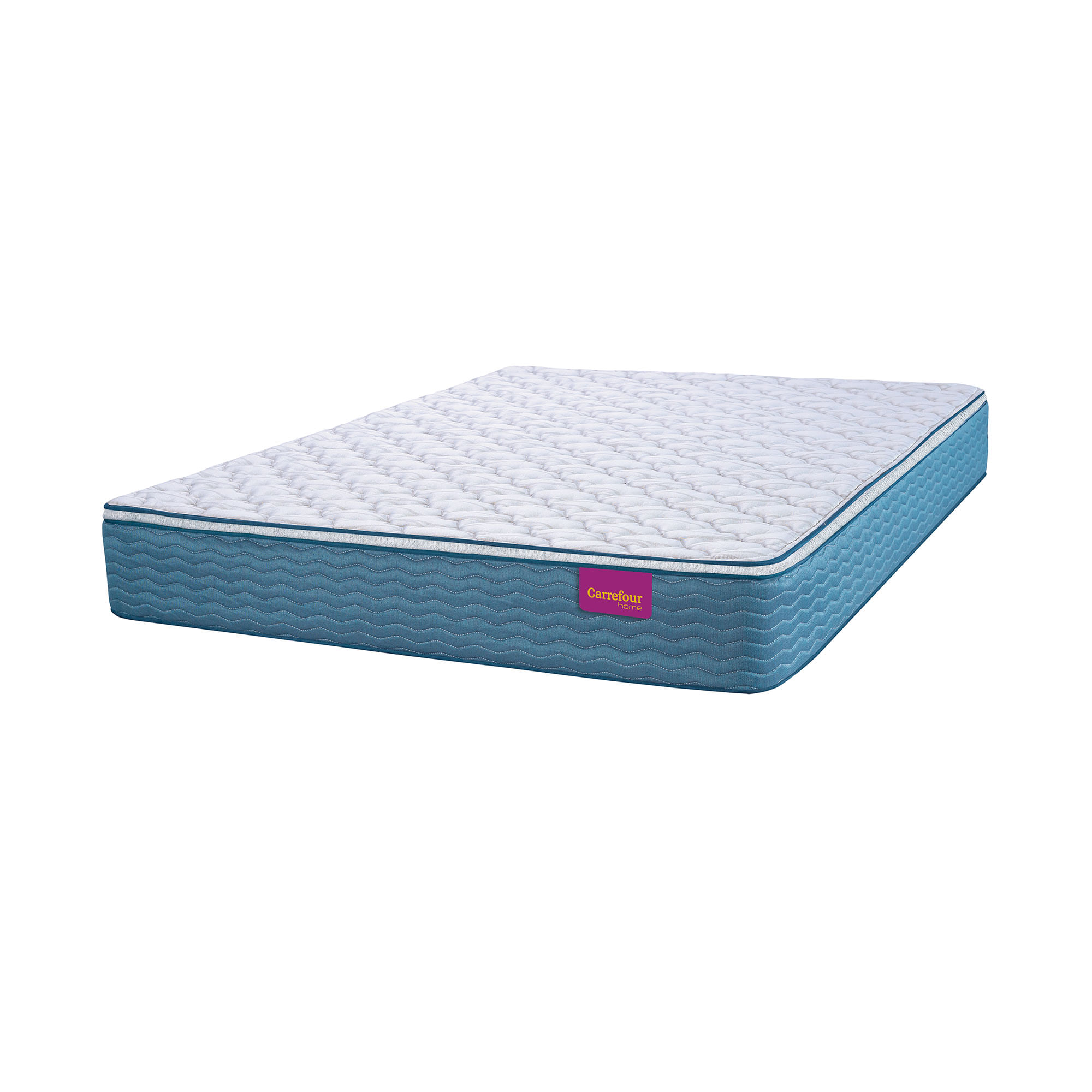 Colchón de resortes con pillow top Carrefour Home 180 x 200 x 25.6 cm ...