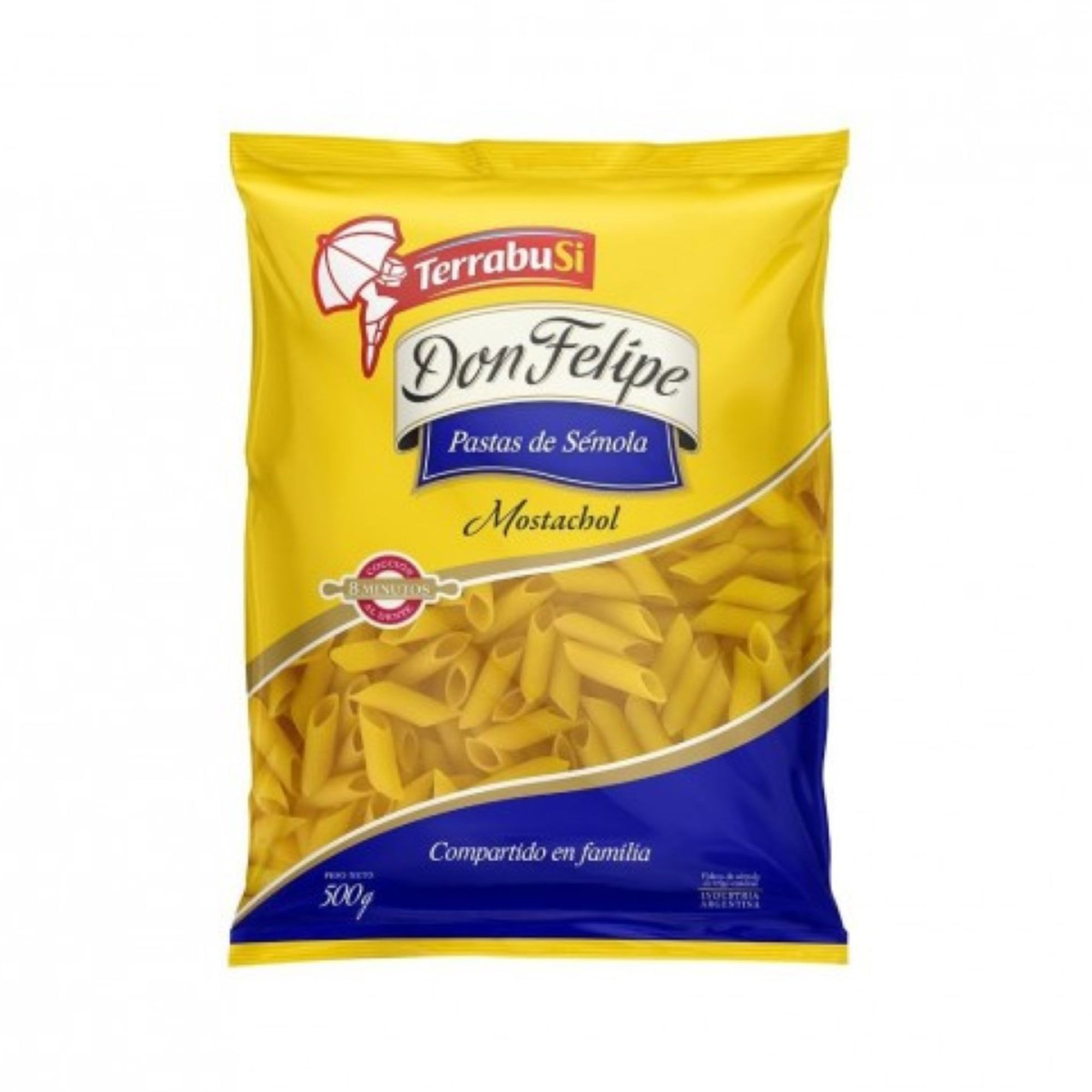 Fideos mostachol Don Felipe Terrabusi 500 g. - Carrefour