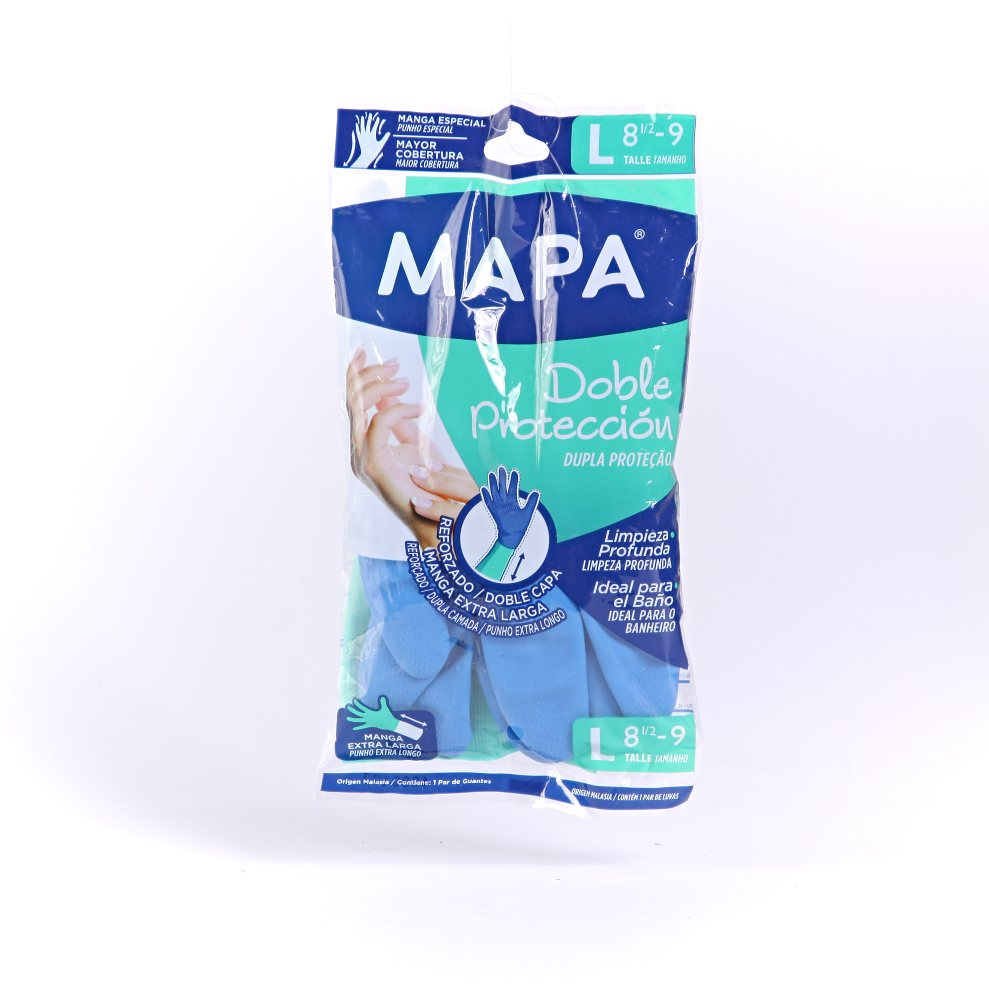 Guante Mapa doble protección L - Carrefour