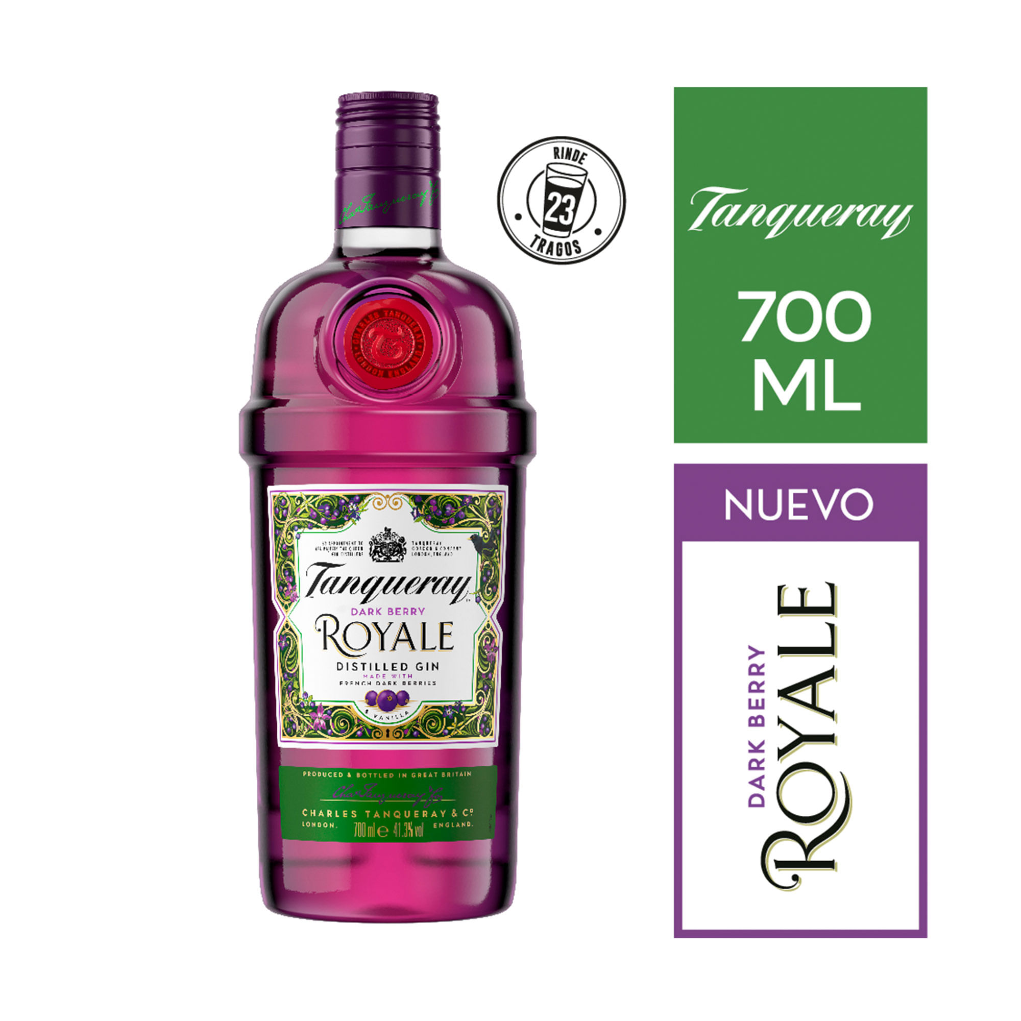 Gin Tanqueray royale 700 cc. - Carrefour