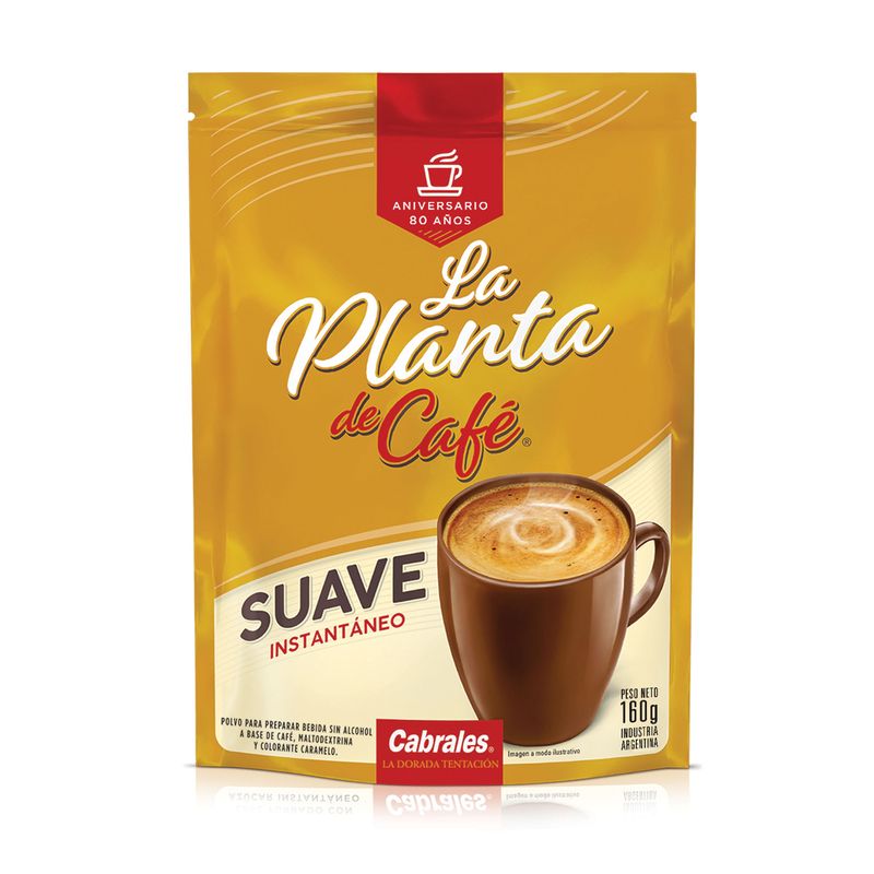 Café instantáneo Cabrales la planta de café 160 g. - Carrefour
