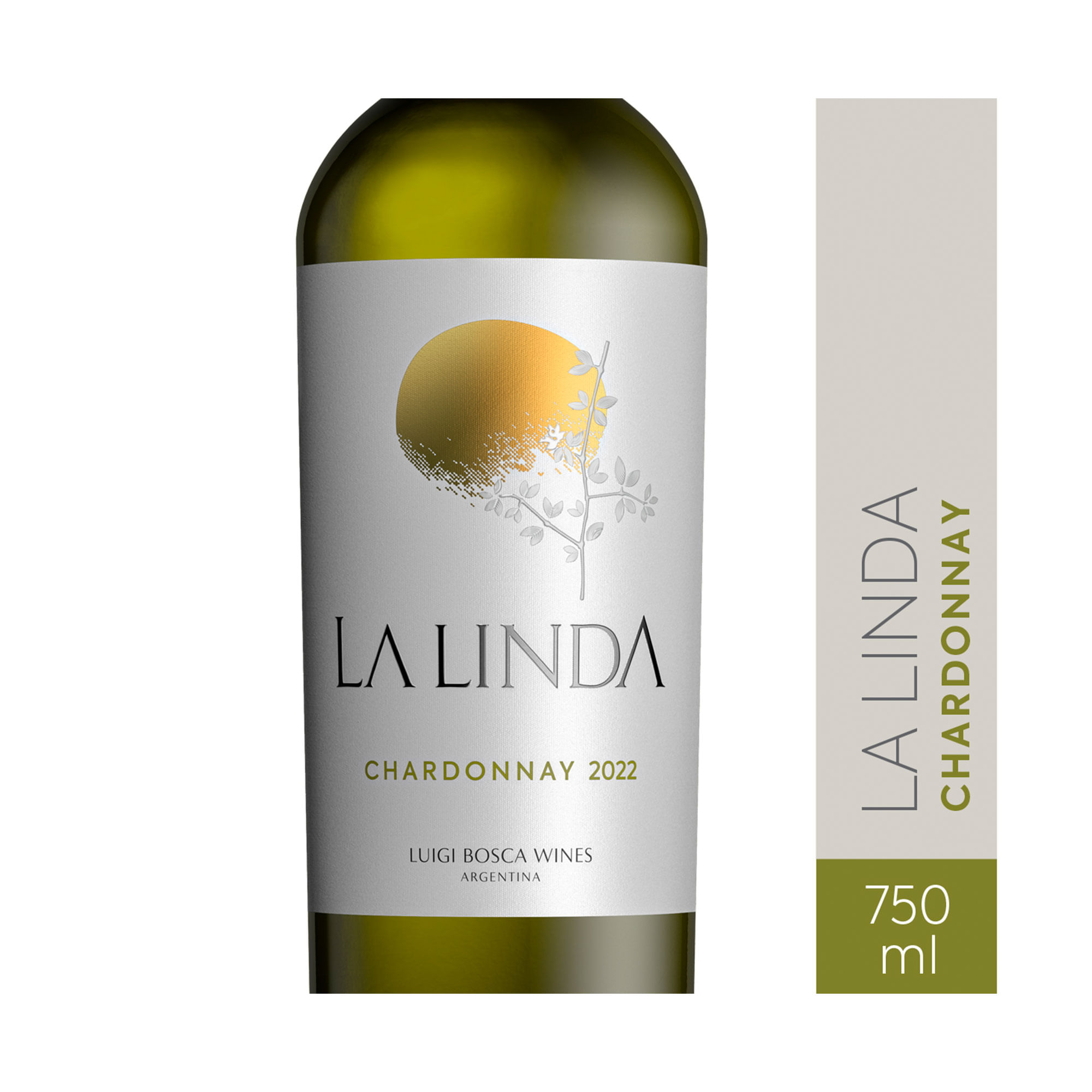 Vino blanco Chardonnay Finca la Linda 750 ml - Carrefour