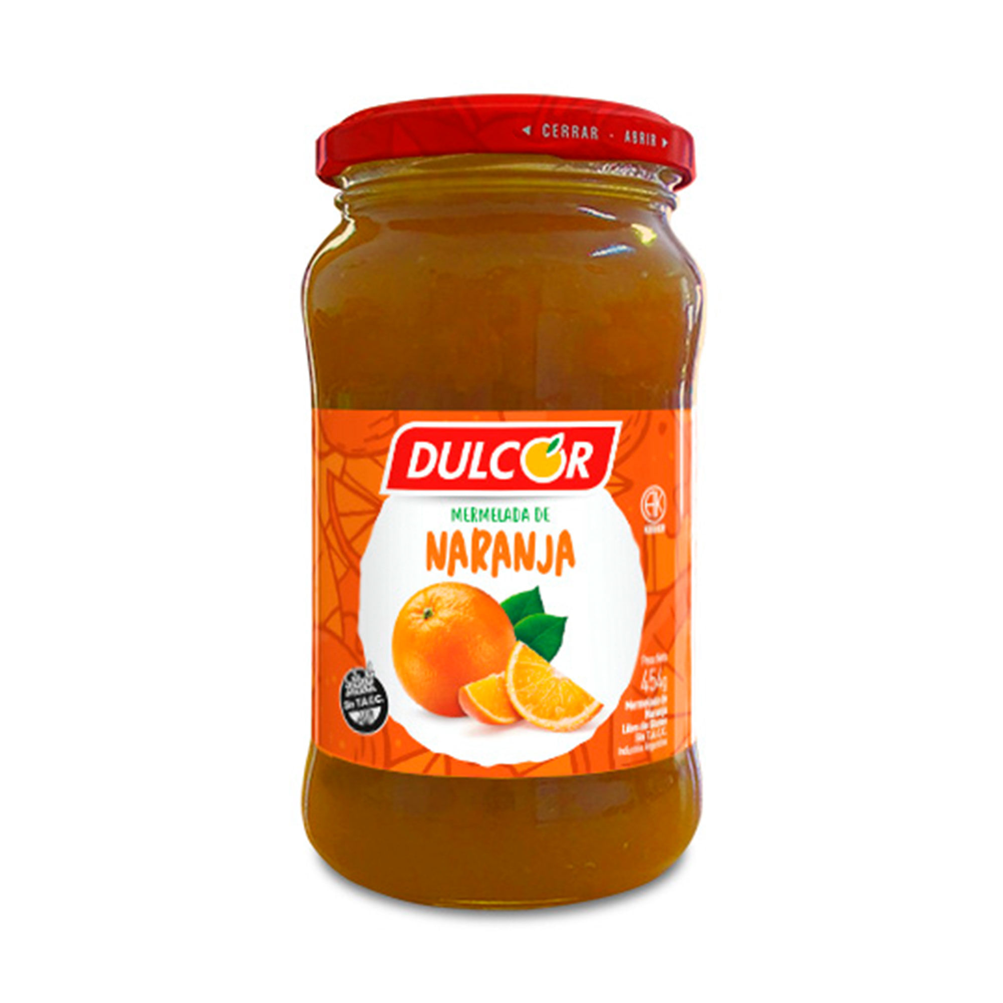 Mermelada naranja Dulcor frasco 454 g. - Carrefour