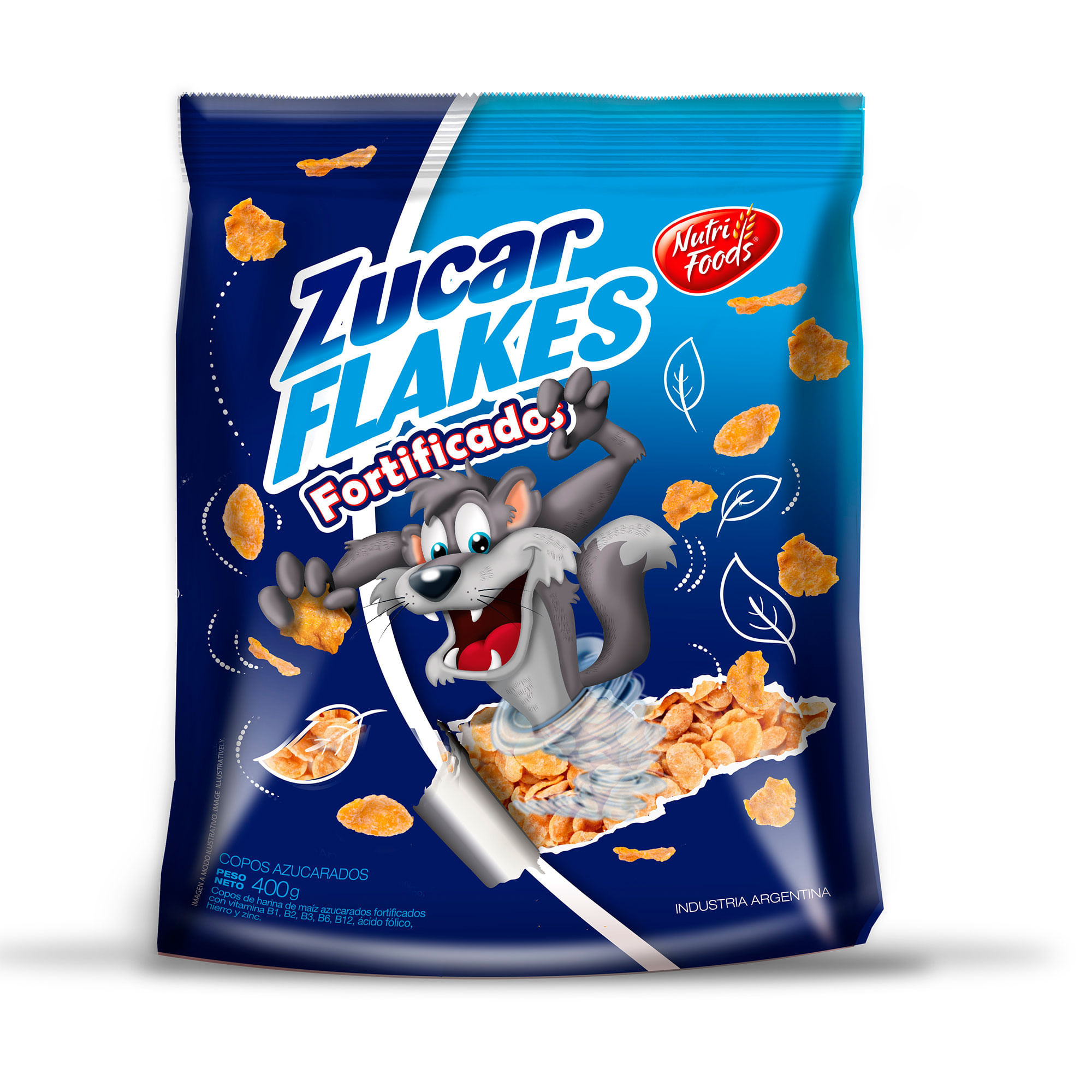 Copos azucarados Nutri Foods zucar flakes 400 g. - Carrefour