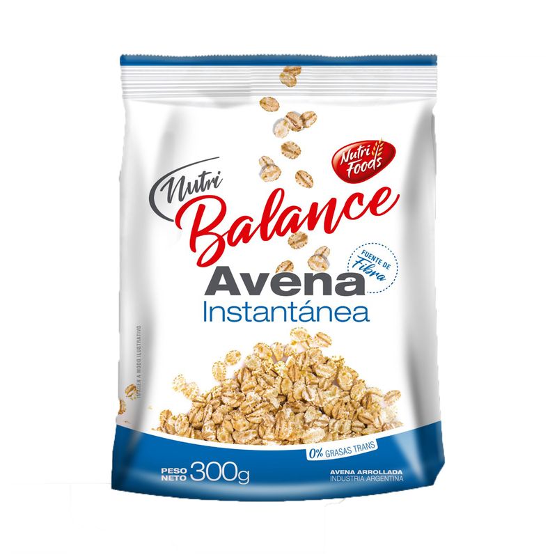 Avena instantánea Nutri Foods balance 300 g. - Carrefour