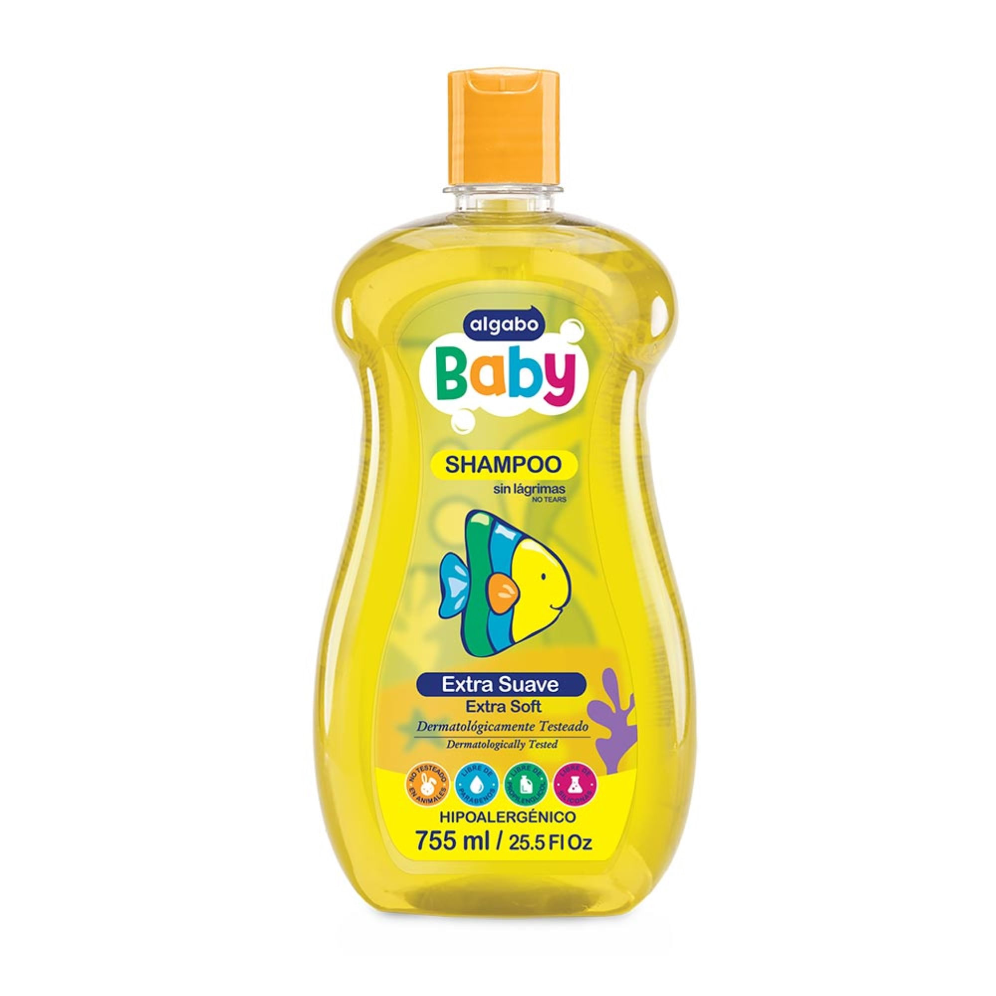 Shampoo Algabo Baby extra suave 755 cc. - Carrefour