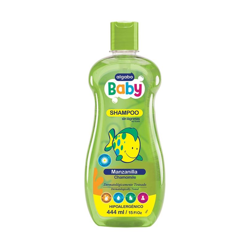 Shampoo Algabo Baby manzanilla 444 cc. - Carrefour