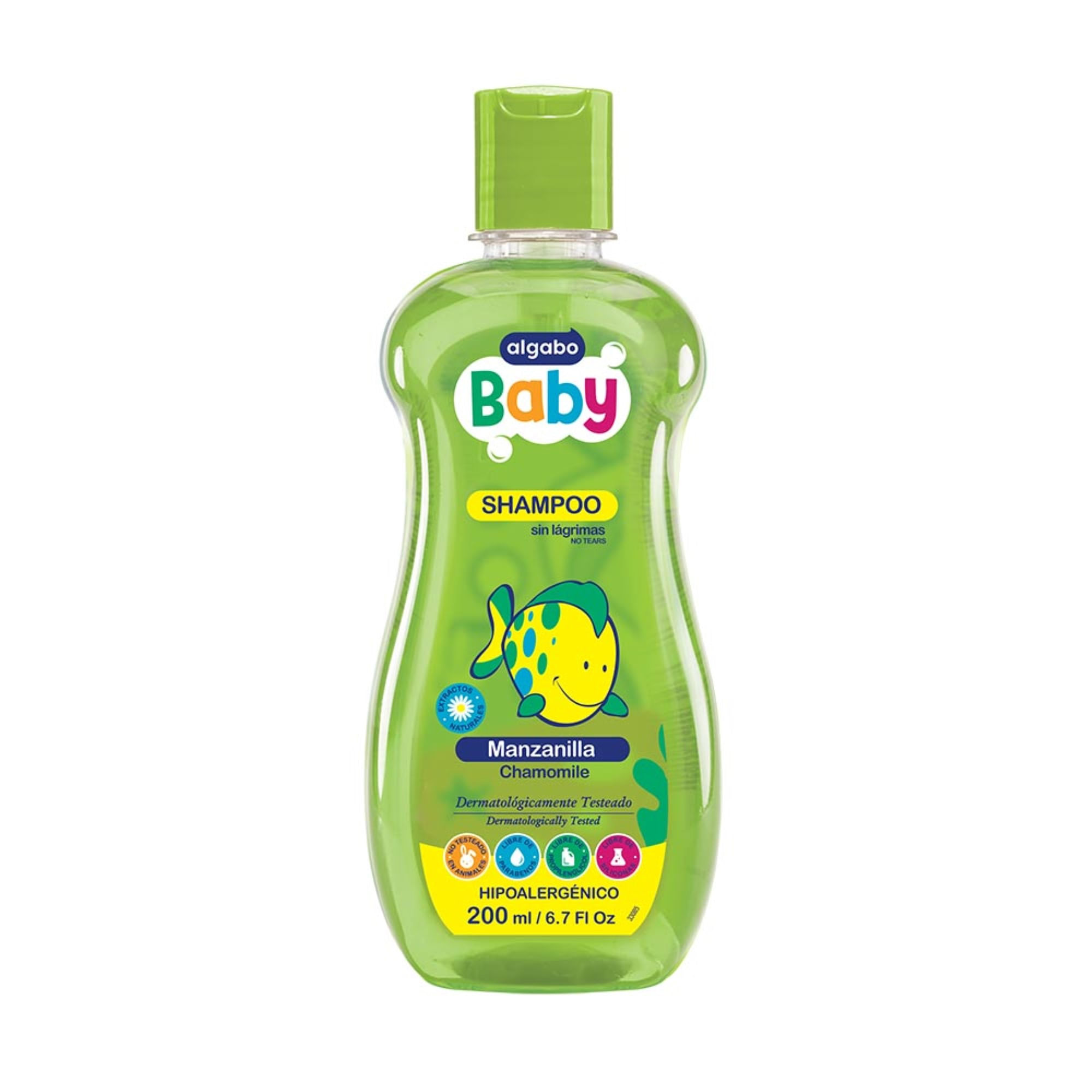 Shampoo Algabo manzanilla baby 200 cc. - Carrefour