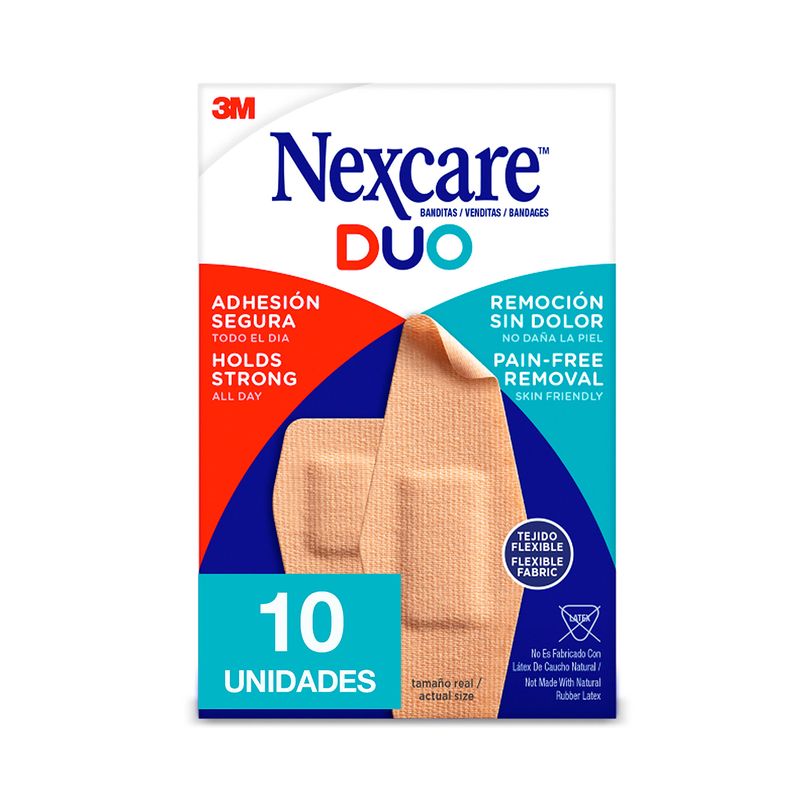 Apósitos Nexcare surtidos duo x 10 uni - Carrefour