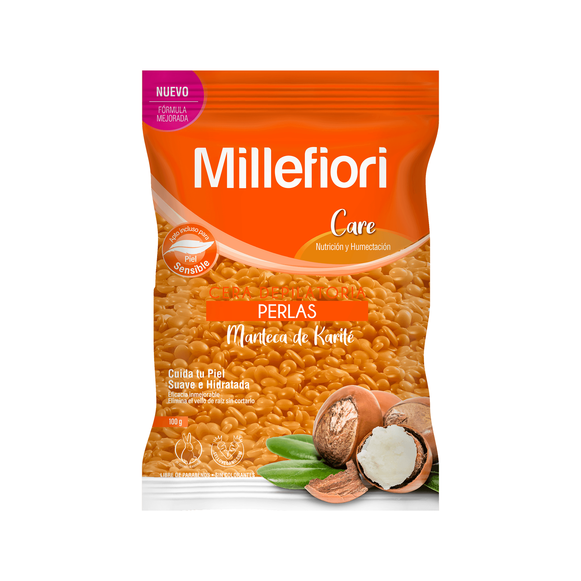 Cera depilatoria Millefiori perlas 100 g. - Carrefour