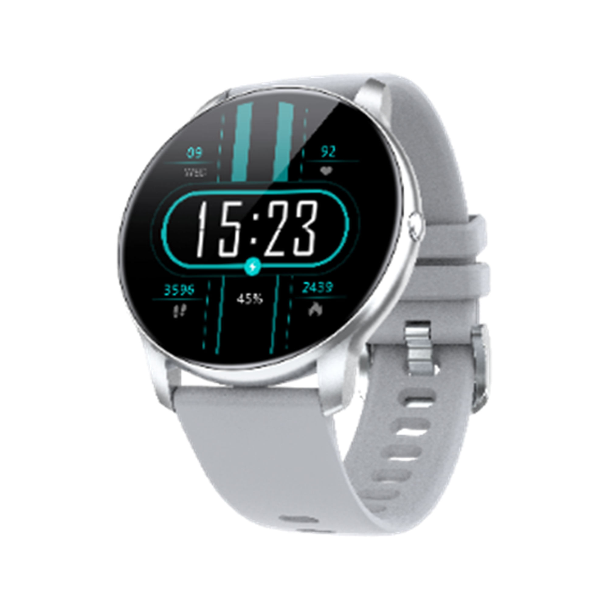 Smartwatch Xinji C2 Plateado - Carrefour