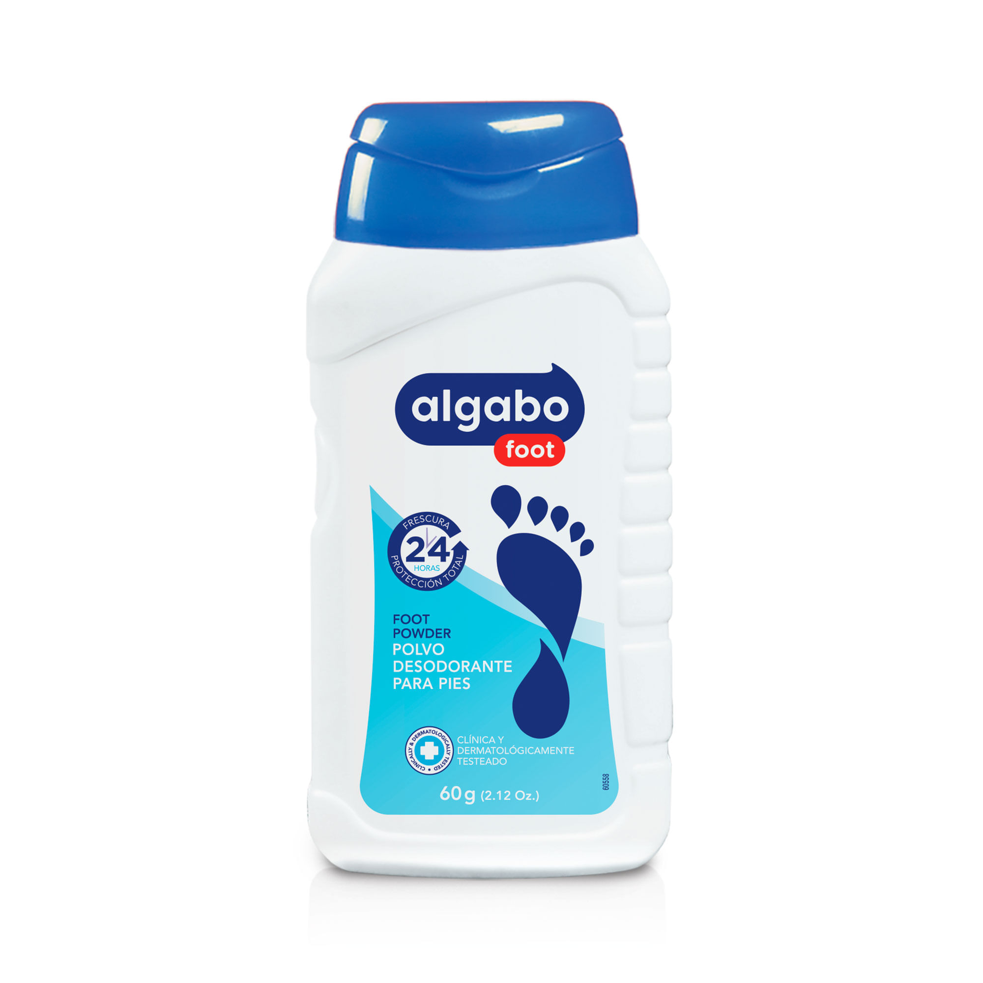 Polvo pédico Algabo foot men powder 60 g. - Carrefour