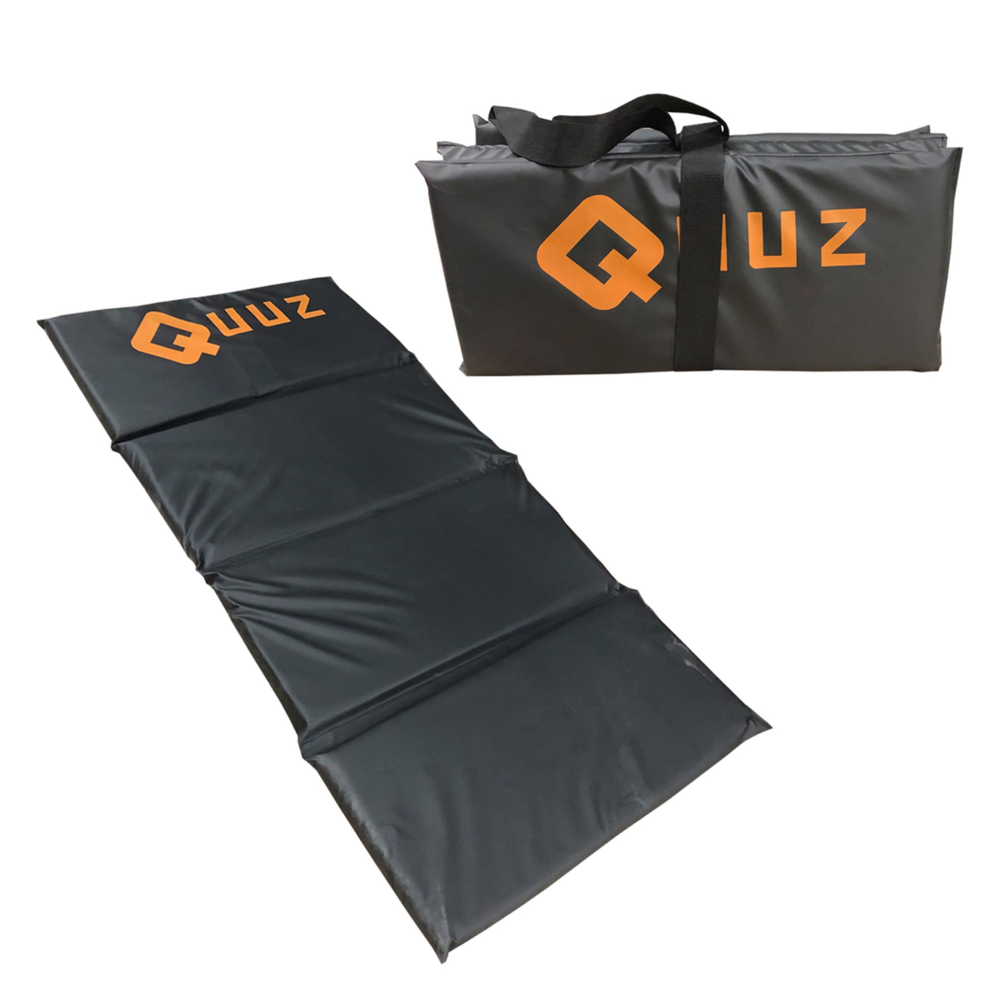 Colchoneta plegable Quuz 1 x 0.50 negra - Carrefour