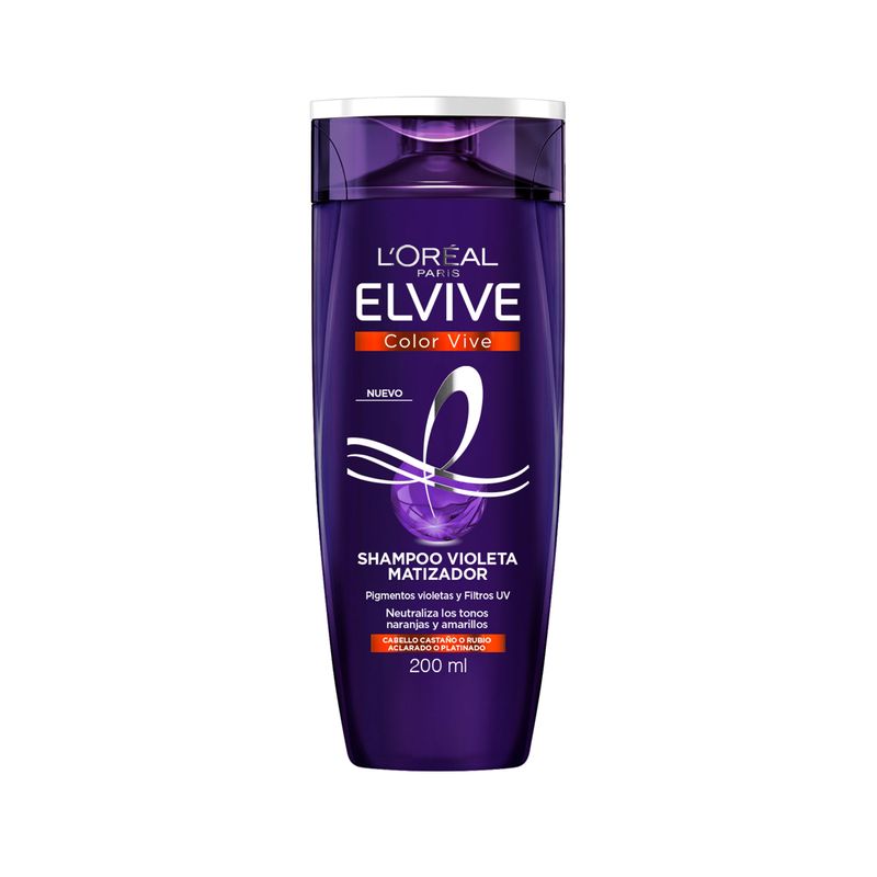 Shampoo Elvive violeta matizador 200 cc. - Carrefour