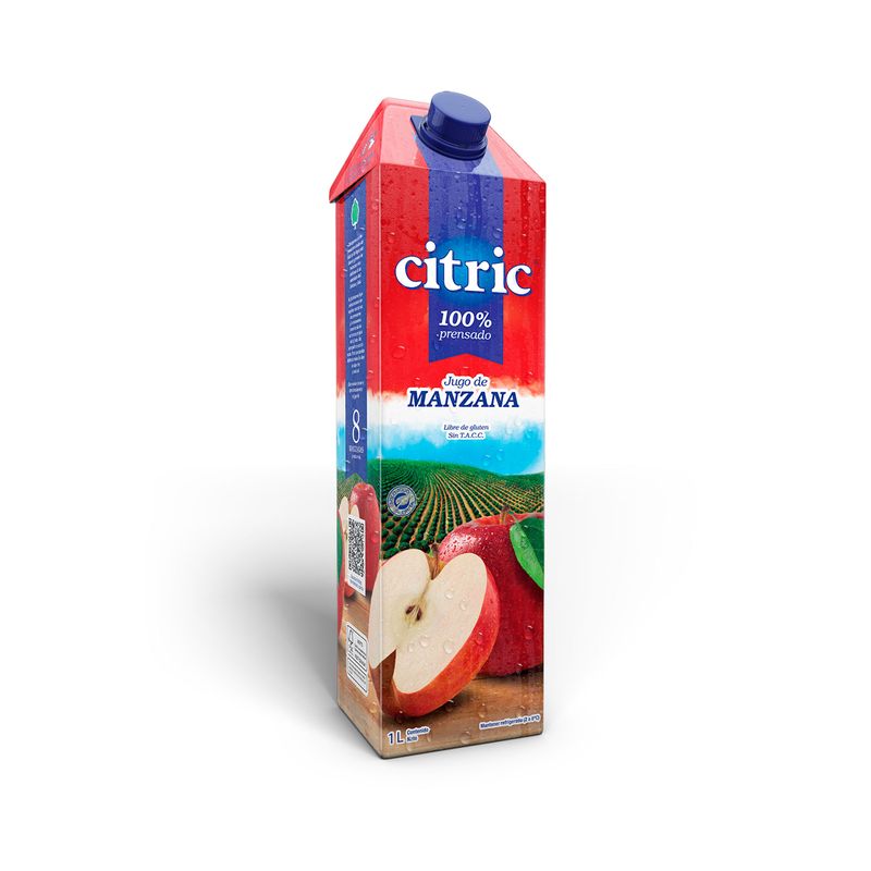 Jugo Citric de manzana tetra 1 lt. - Carrefour