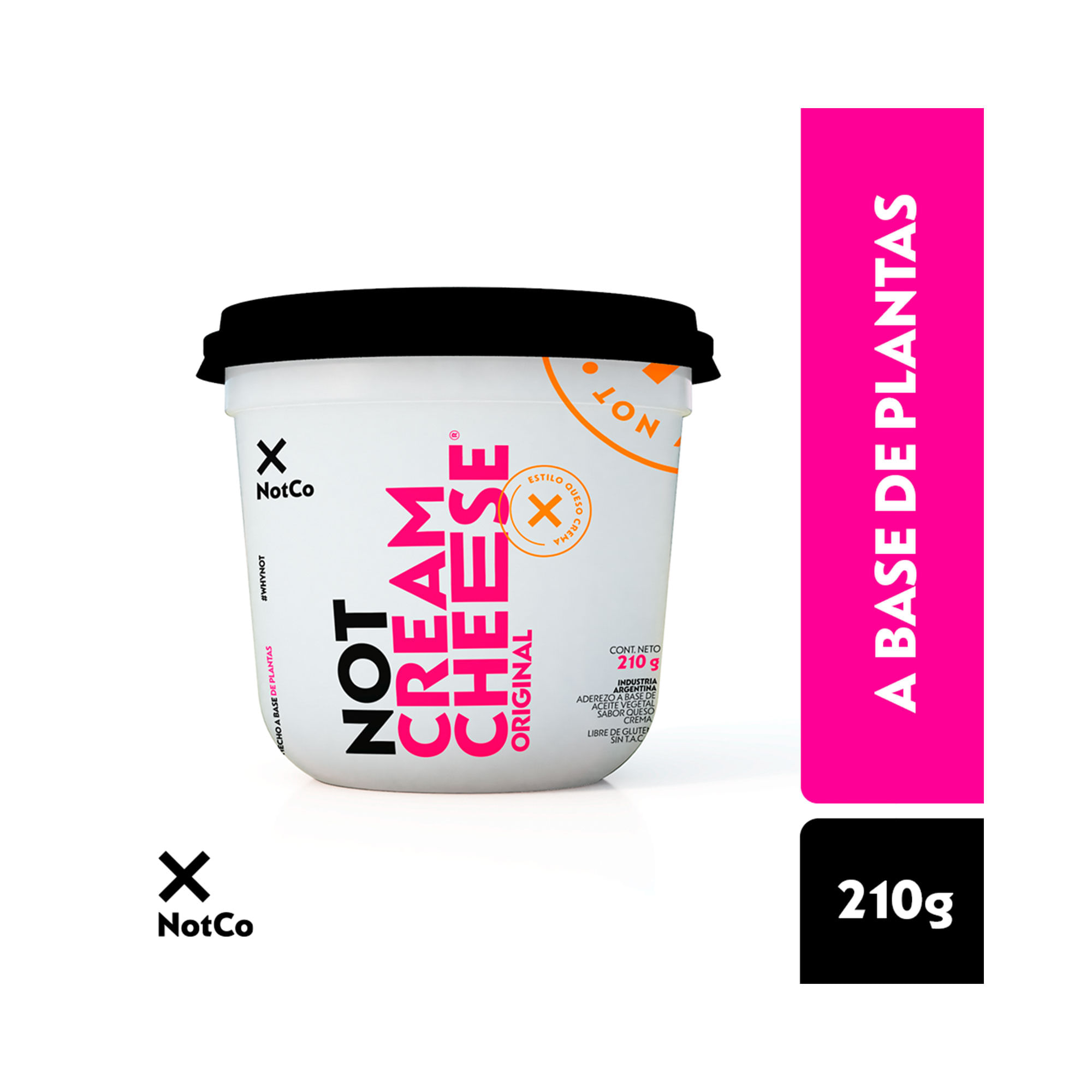 Aderezo Not cream cheese 210 g. - Carrefour