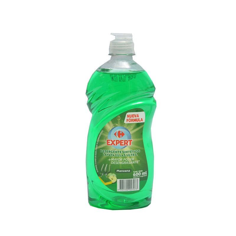 Detergente ultra Carrefour expert manzana 600 cc. - Carrefour