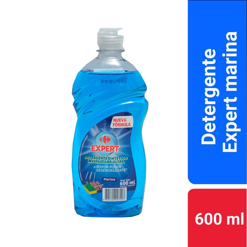 Detergente ultra Carrefour expert marina 600 cc. - Carrefour
