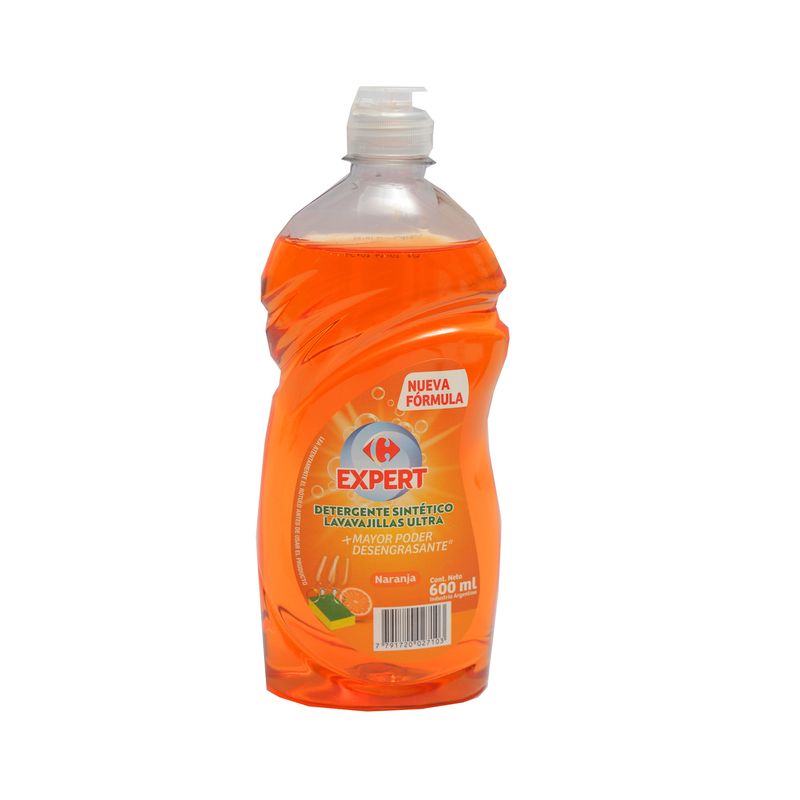 Detergente ultra Carrefour expert naranja 600 cc. - Carrefour