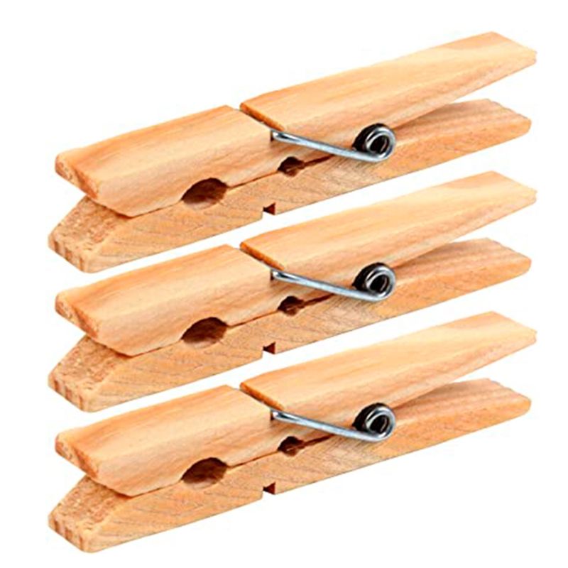 Set x 12 broches de madera - Carrefour