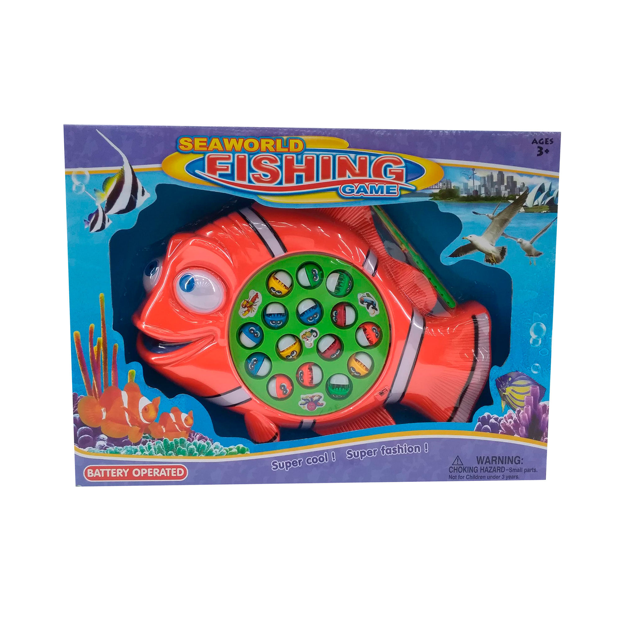 Mega conjunto de pesca nemo - Carrefour