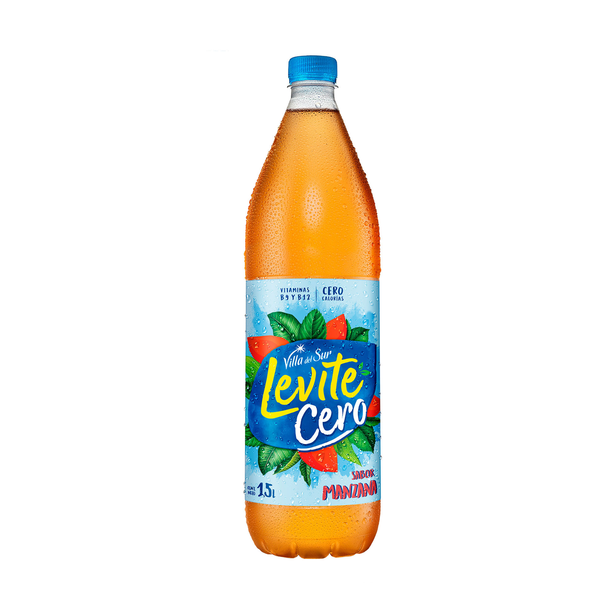 Agua saborizada de manzana Levité cero 1,5 lts - Carrefour