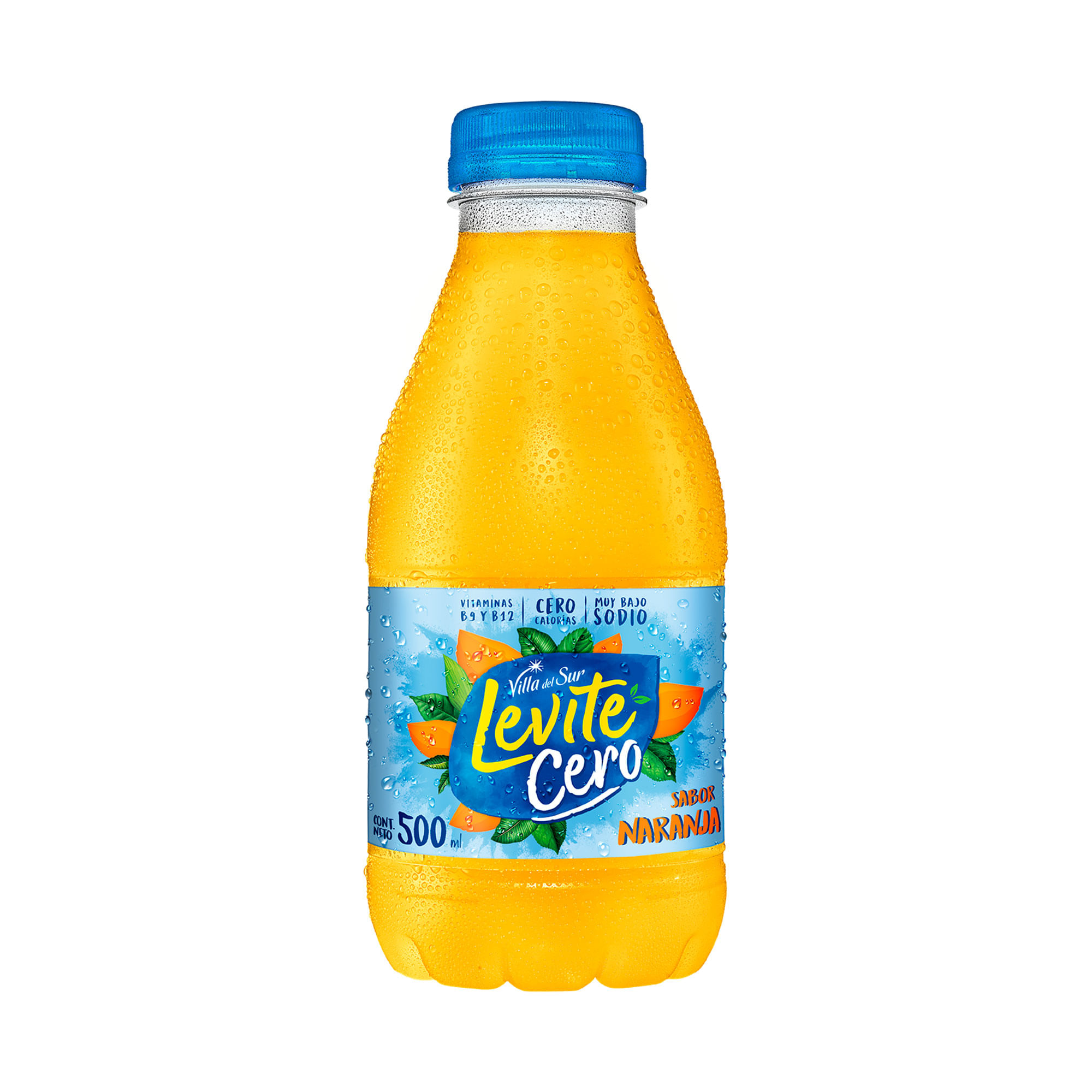 Agua saborizada de naranja Levité cero 500 ml - Carrefour