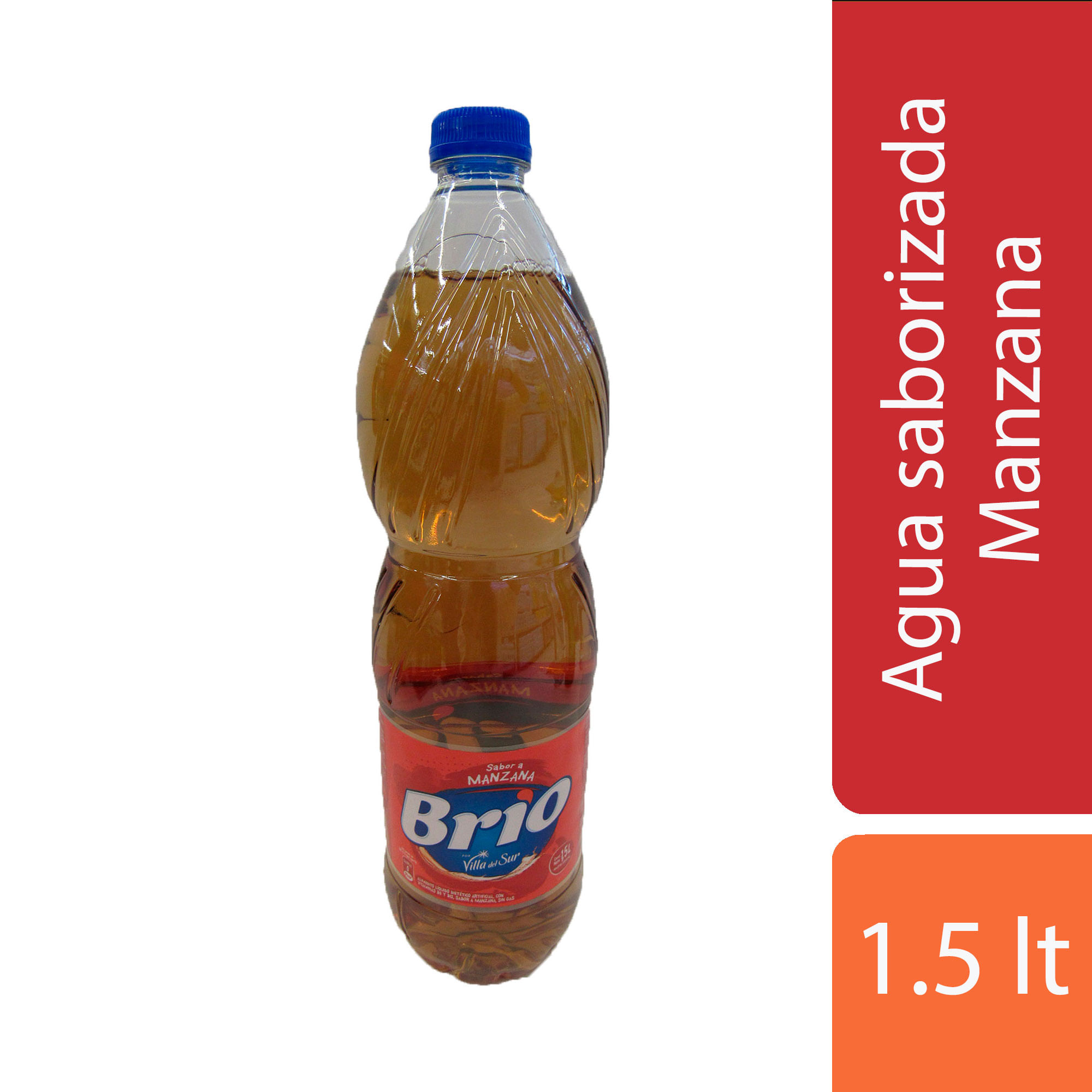 Agua saborizada de manzana Brio sin gas 1,5 lts - Carrefour