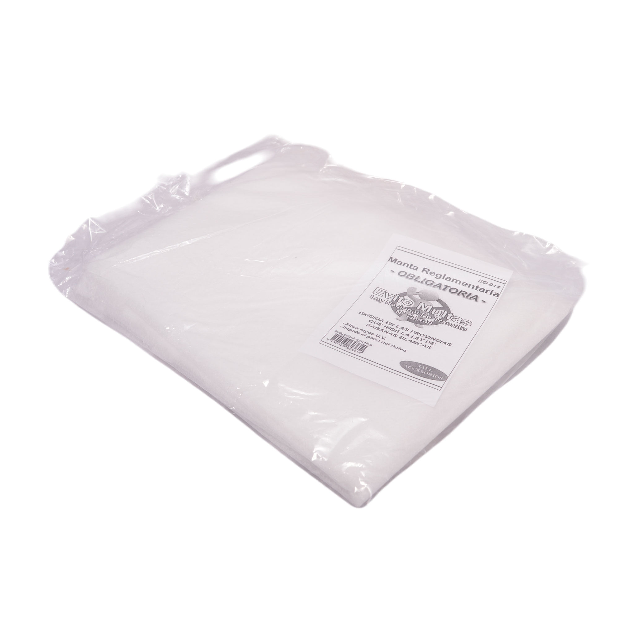 Manta blanca reglamentaria Iael - Carrefour