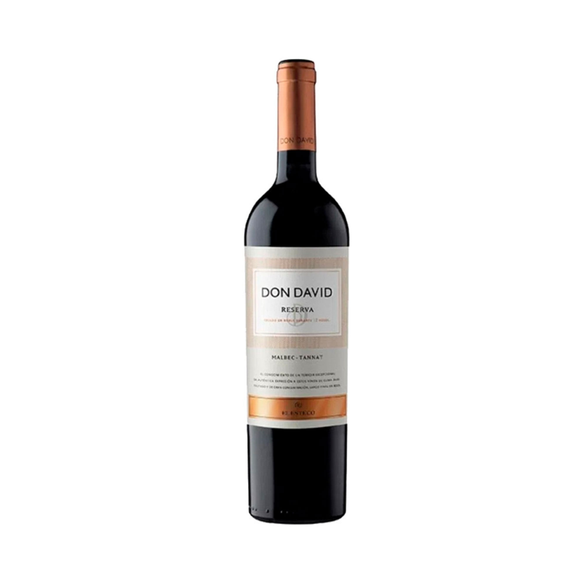 Vino tinto Don david reserva malbec tannat 750 cc. - Carrefour